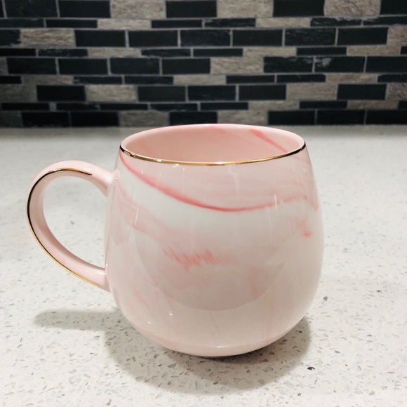 Kitchen | New Vintage Limited 1969 Coffee Mug Pink Marble | Poshmark